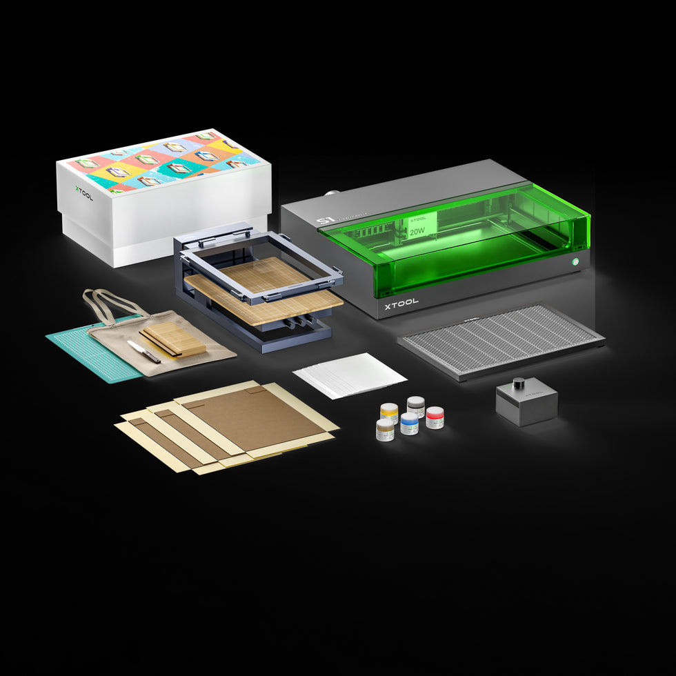 xTool Screen Printer: 1st Screen Printing Solution with Laser