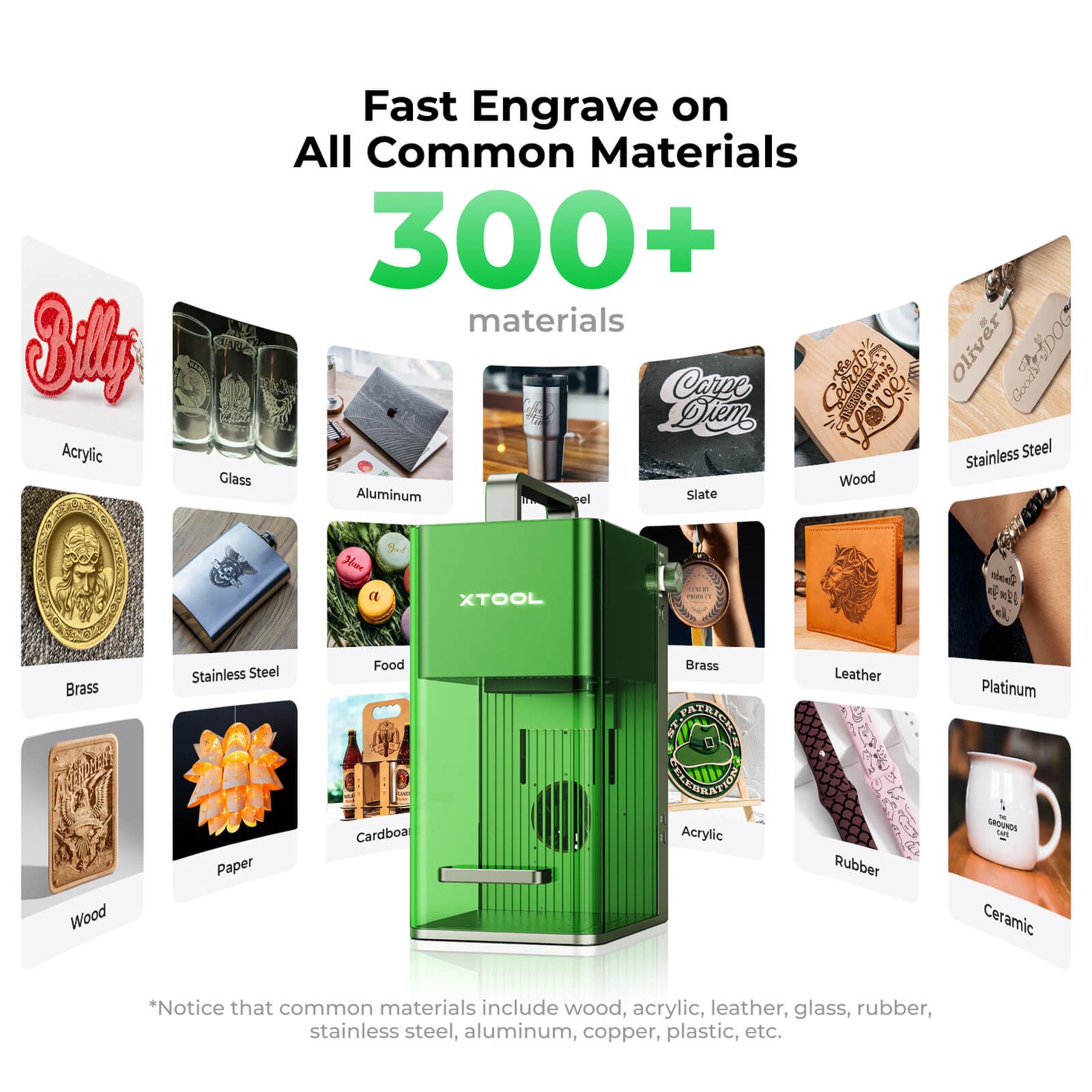 xTool F1 Portable IR and Diode Laser Engraver for all Metal