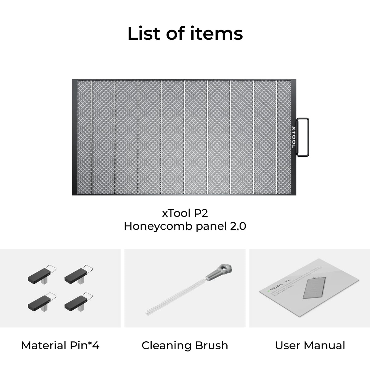 xTool P2 Honeycomb Panel (The Upgraded Version)